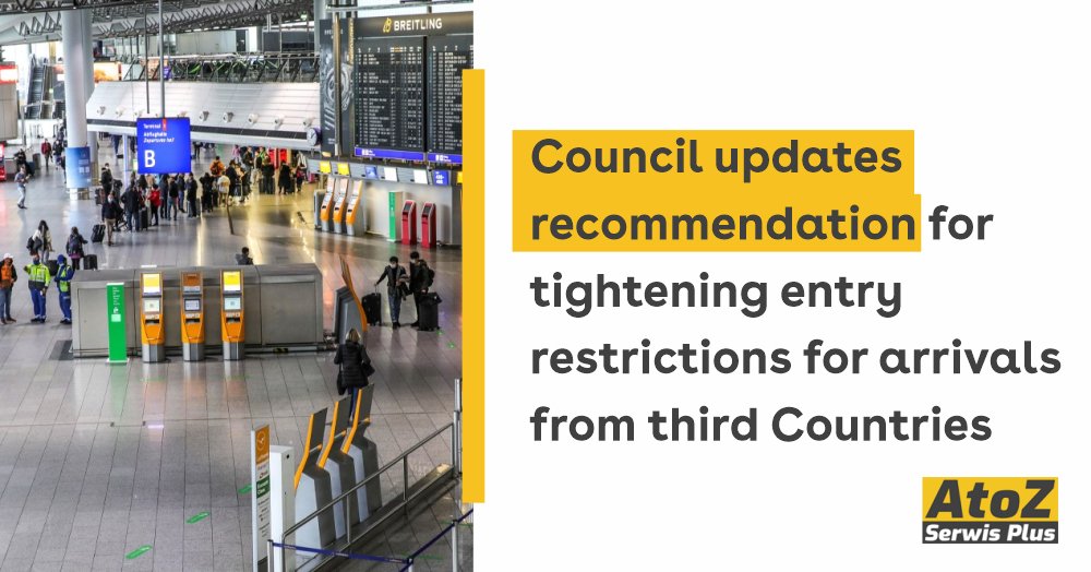Council Updates Recommendation for Tightening Entry Restrictions for ...
